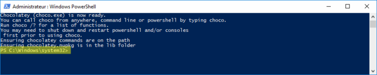 Installation de Chocolatey et guide d'utilisation - Numétopia