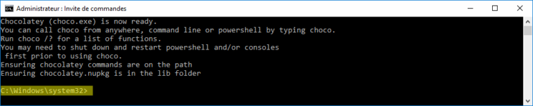Installation de Chocolatey et guide d'utilisation - Numétopia