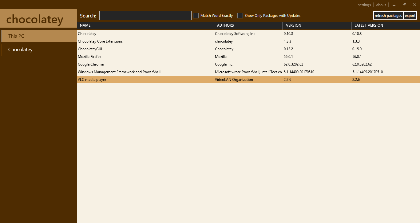 Nouvelle version pour Chocolatey GUI - Numétopia
