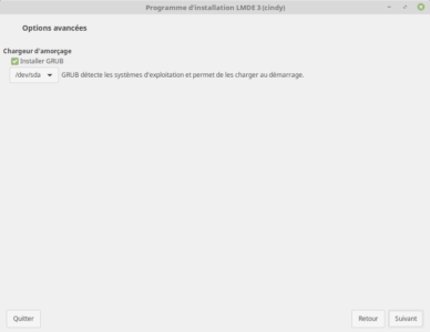 Installation de LMDE 3 nom de code "Cindy" - Numétopia