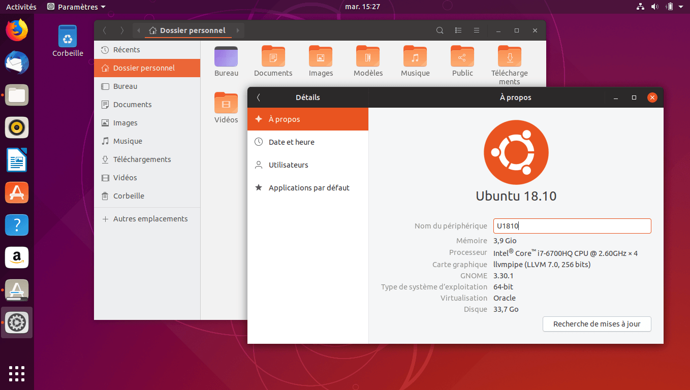 Quoi de neuf dans Ubuntu 18.10 Cosmic Cuttlefish ? | Numétopia