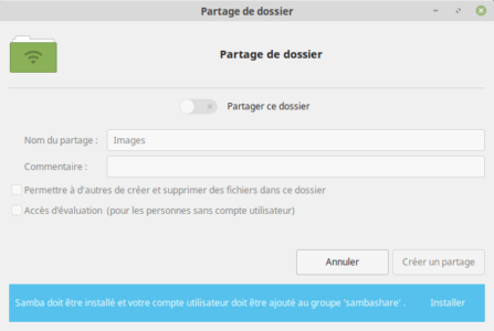 Comment créer un partage réseau dans Linux Mint ? - Numétopia