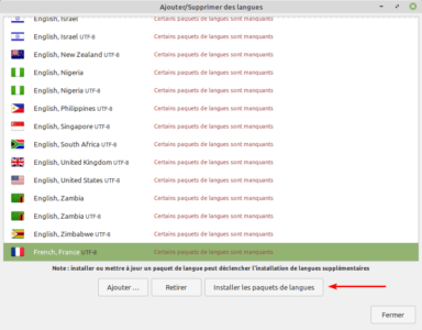 Comment changer la régionalisation ou la langue de Linux Mint ? - Numétopia