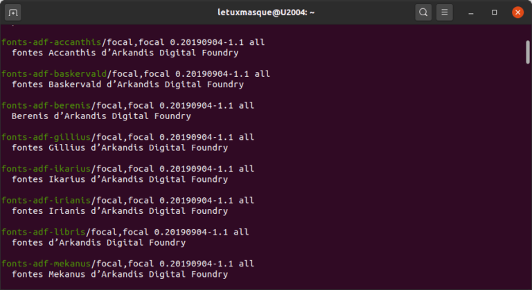Installer des polices de caractères sur Ubuntu - Numétopia