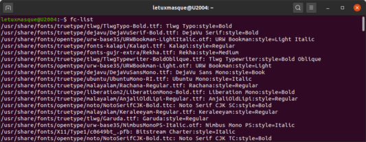 Installer des polices de caractères sur Ubuntu - Numétopia