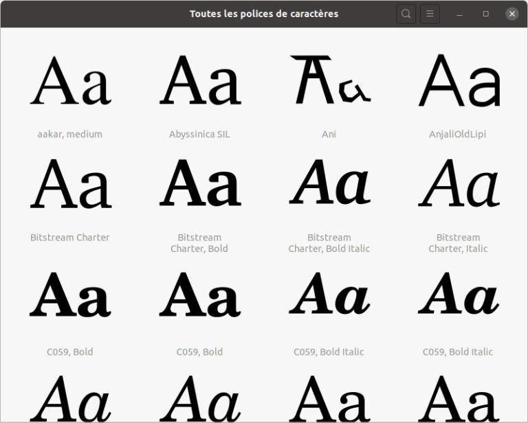 Installer des polices de caractères sur Ubuntu - Numétopia