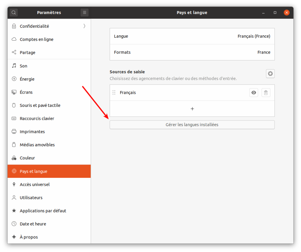 Comment changer la régionalisation ou la langue de Ubuntu ? - Numétopia
