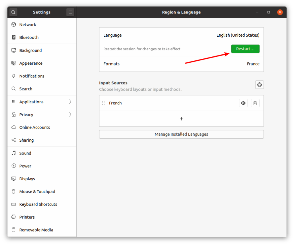 Comment changer la régionalisation ou la langue de Ubuntu ? - Numétopia