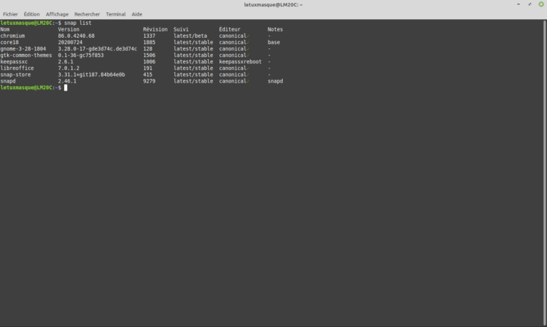 Comment installer des paquets snap sur Linux Mint ? - Numétopia