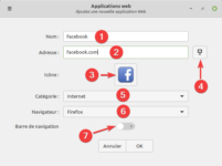 Comment installer et utiliser Applications Web dans Linux Mint - Numétopia