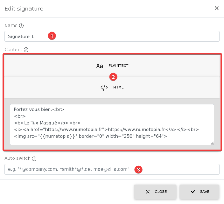 Comment insérer une signature à un mail dans Thunderbird - Numétopia