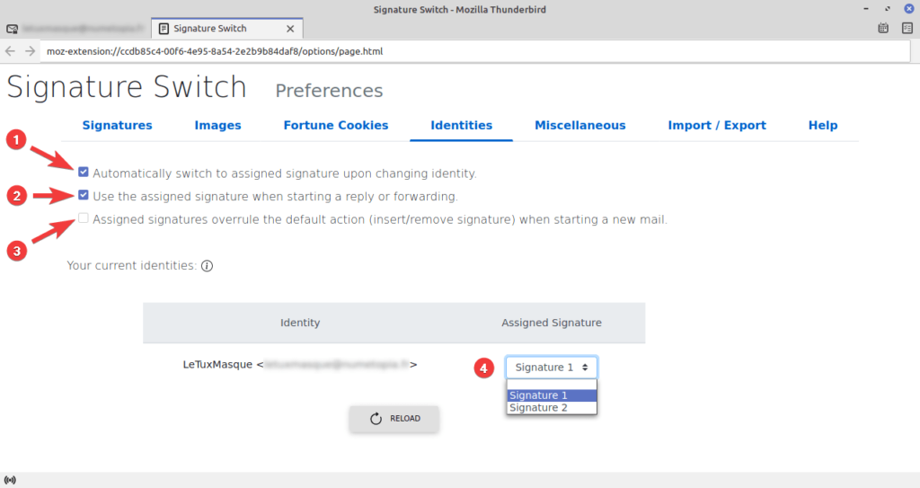 Comment insérer une signature à un mail dans Thunderbird - Numétopia