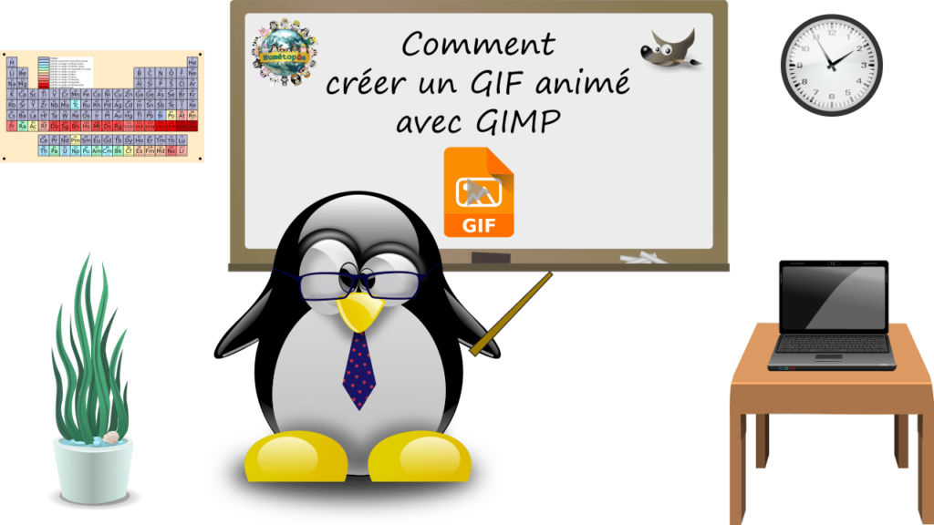 Comment créer un GIF animé avec GIMP - Numétopia