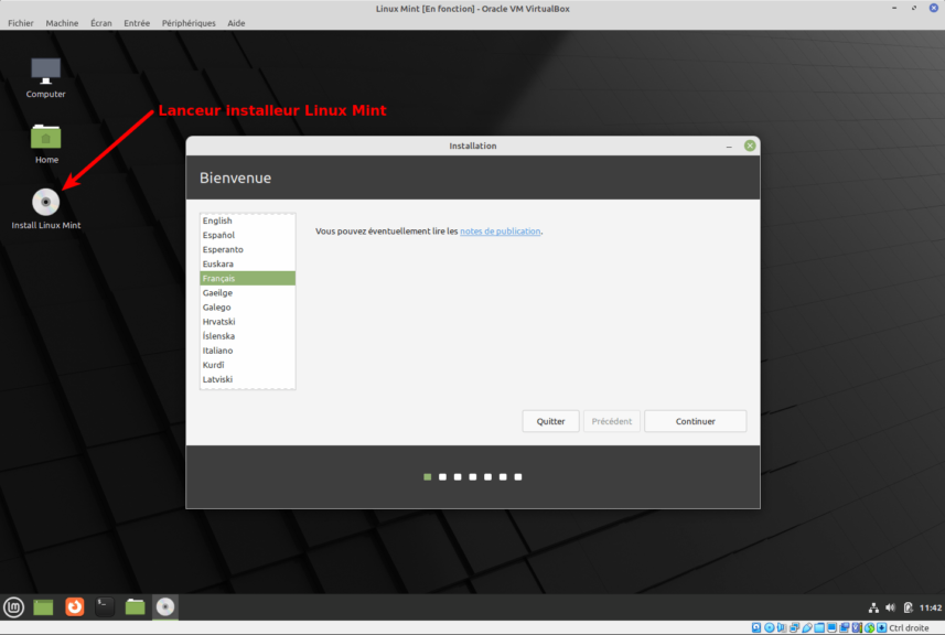 Comment installer Linux Mint dans VirtualBox - Numétopia