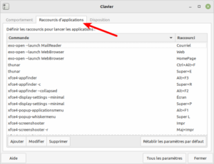 Comment personnaliser des raccourcis clavier dans Linux Mint - Numétopia