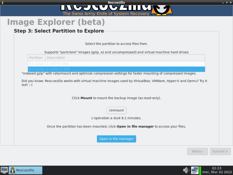 RescueZilla : un Clonezilla avec une interface graphique - Numétopia
